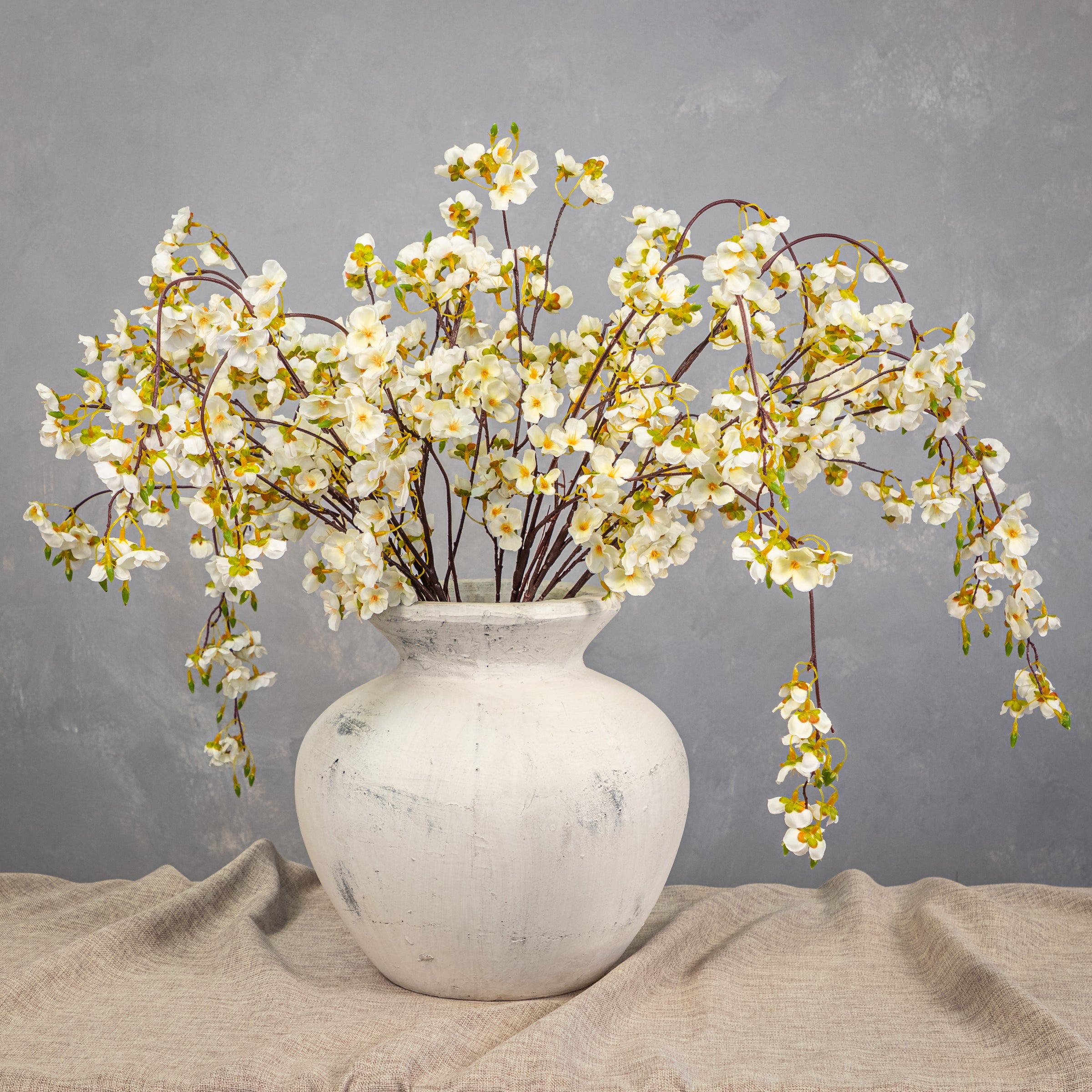 Darcy Antique White Stone Vase – Chosen By Jessica