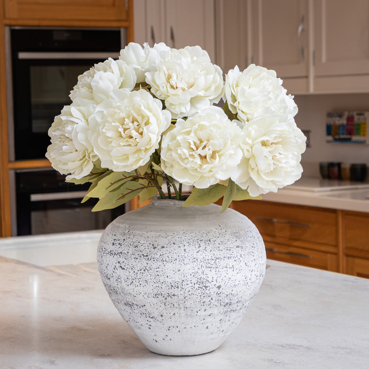 Classic White Peony Arrangement – Chosen By Jessica