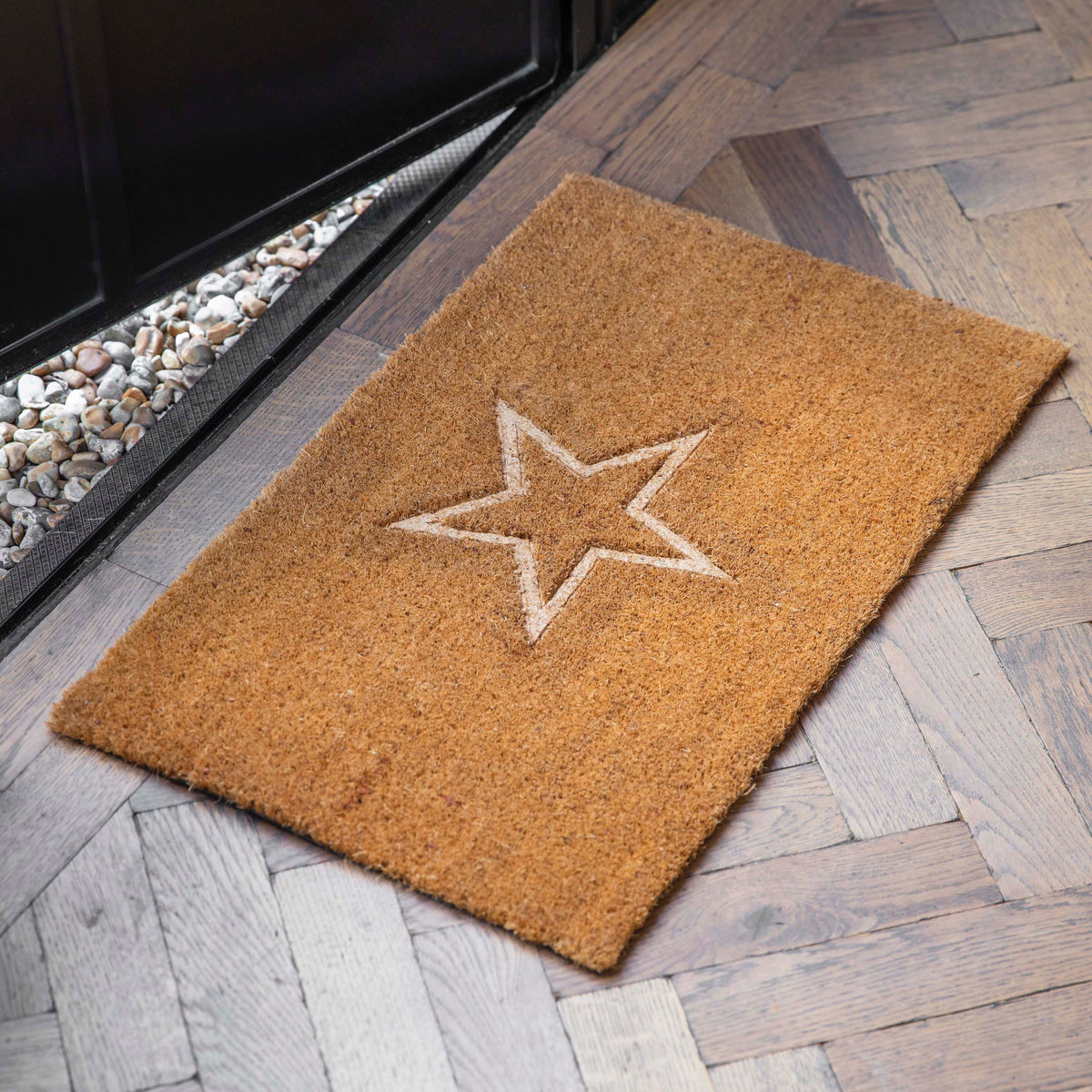 Embossed Star Natural Doormat – Chosen By Jessica