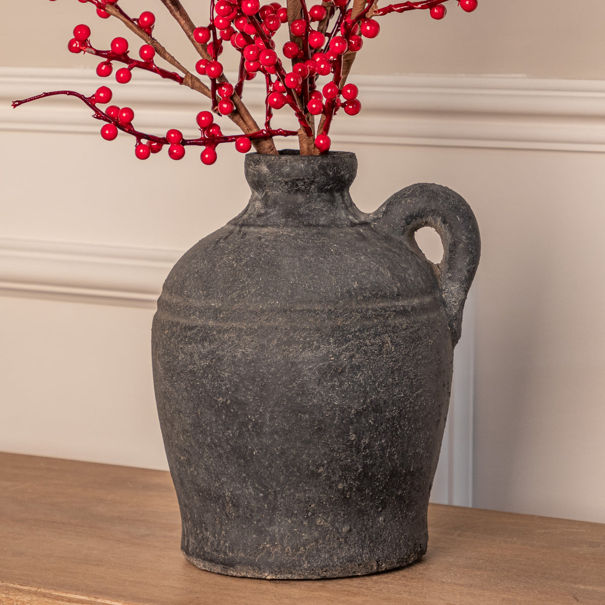 Dark Grey Single Handled Jug – Chosen By Jessica